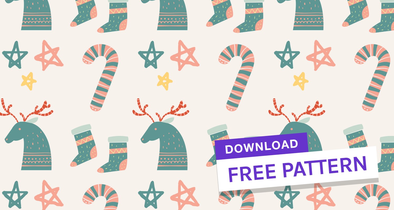 Free Seamless Pattern: Christmas Special #10 (figurative, starts ...