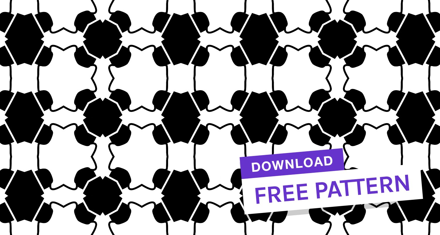 Free Seamless Pattern: Solid and lines #5 (fence, knots) – Repper app