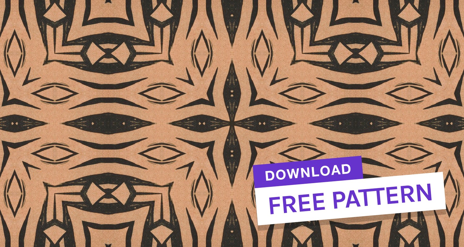 Free Seamless Pattern: Vintage flavors #2 (cross, wood, lino) – Repper app